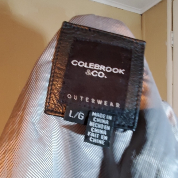 Colebrook | Jackets & Coats | Colebrook Co Black Leather Coat | Poshmark